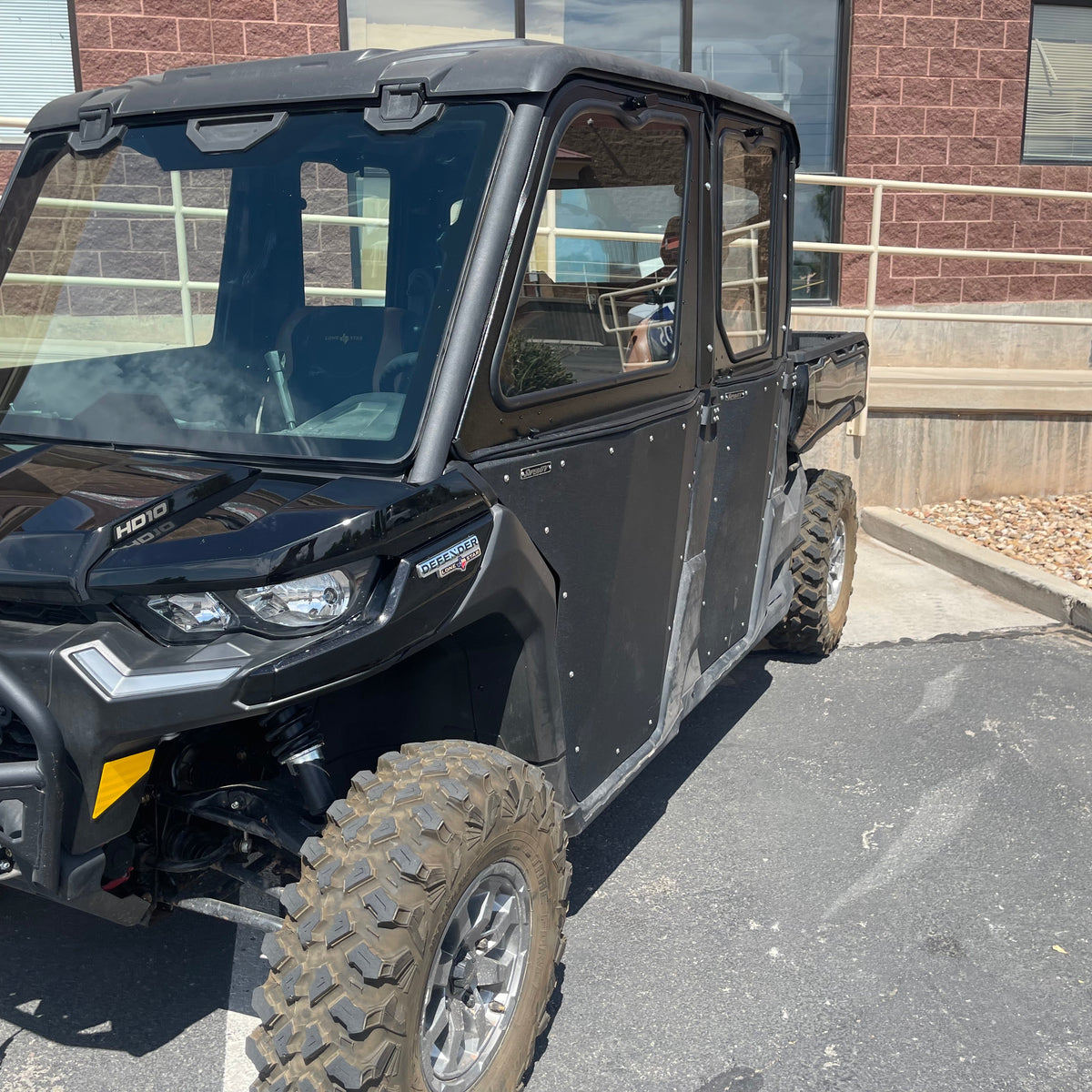 CanAm Defender 4-SEAT Cab Enclosure "THE VAULT" 2016+ Upper Side Doors ...